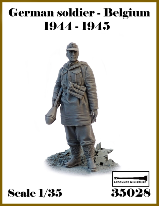 GERMAN SOLDIER - BELGIUM 1944-1945 35028 :: Ardennes Miniature