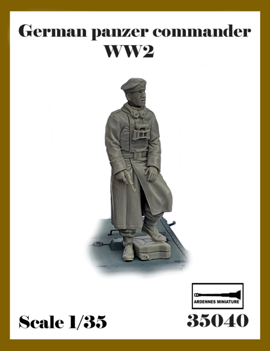 GERMAN PANZER COMMANDER WW2 35040 :: Ardennes Miniature