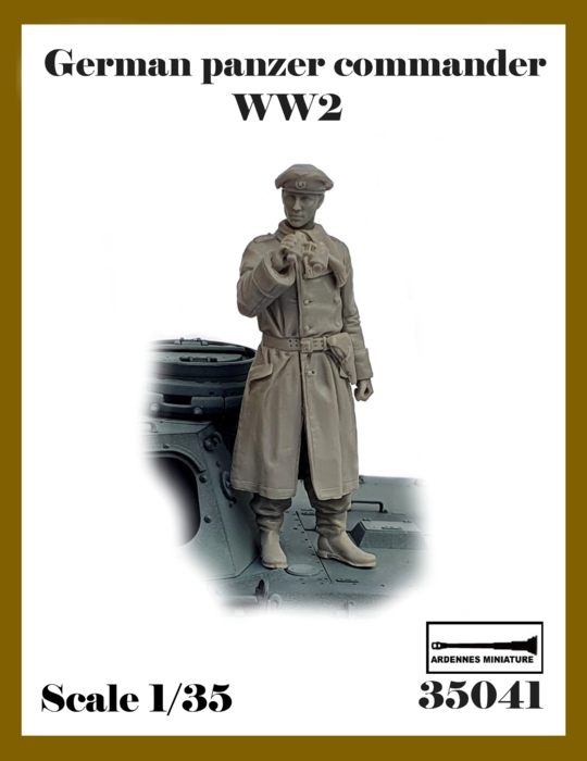 GERMAN PANZER COMMANDER WW2 35041 :: Ardennes Miniature