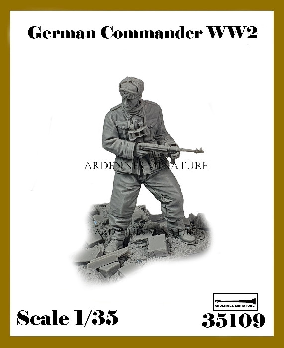 GERMAN COMMANDER WW2 35109 :: Ardennes Miniature